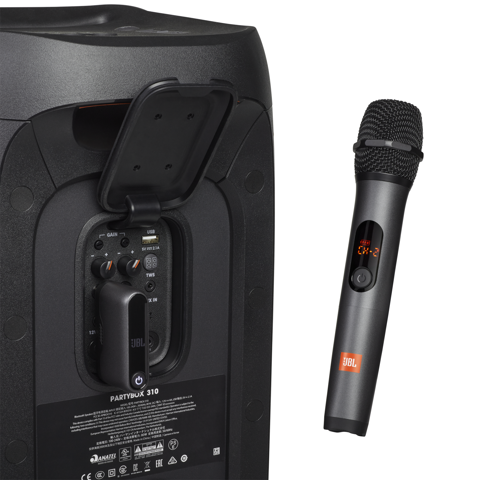 JBL Wireless Microphone Set | Wireless two microphone system